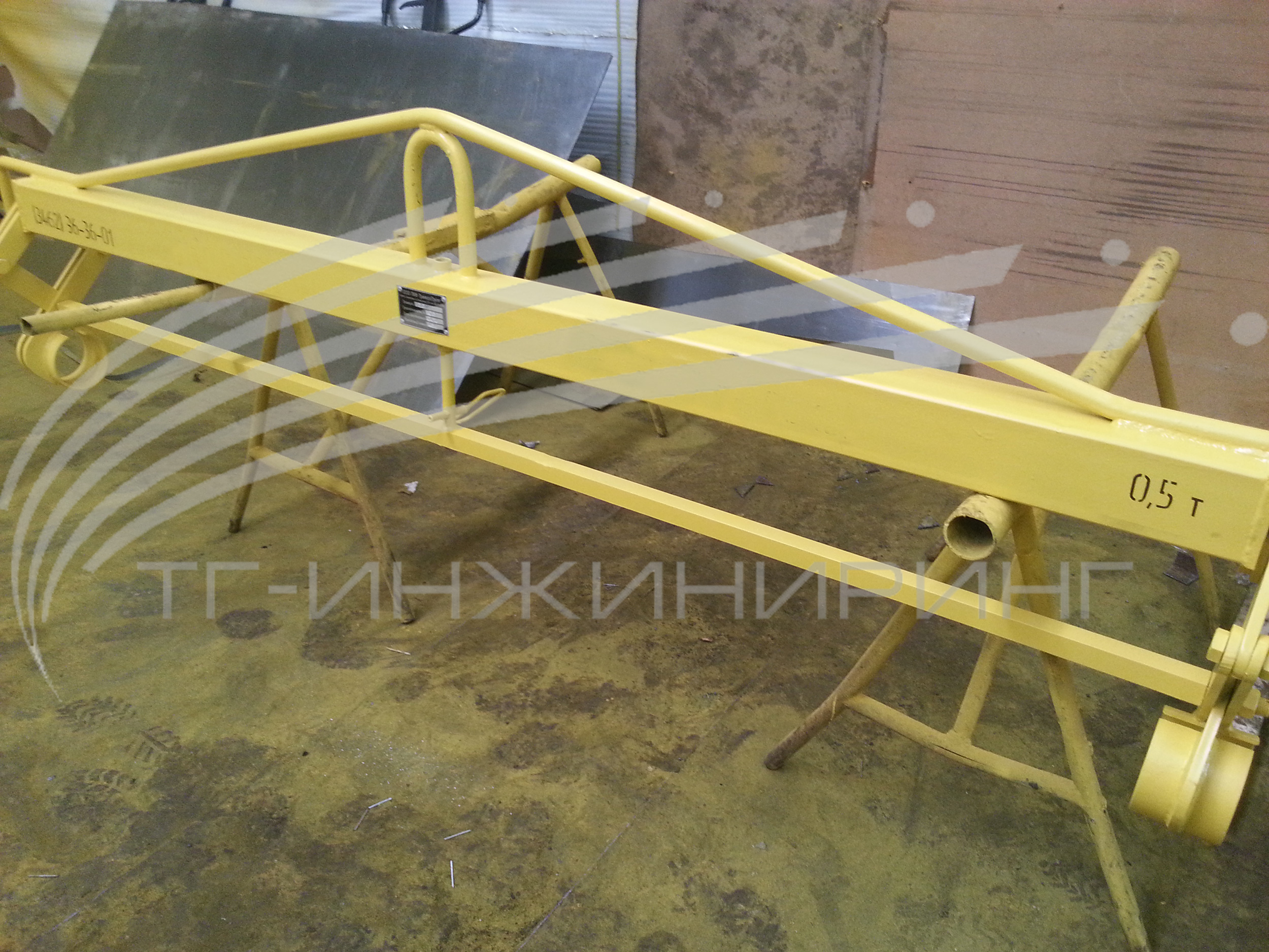 Траверса-захват для труб